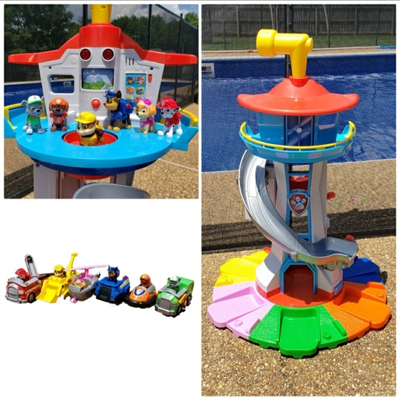 Paw Patrol | Toys | Paw Patrol My Size Lookout Tower With Vehicles Toy Pup Figures Sounds Lights ...